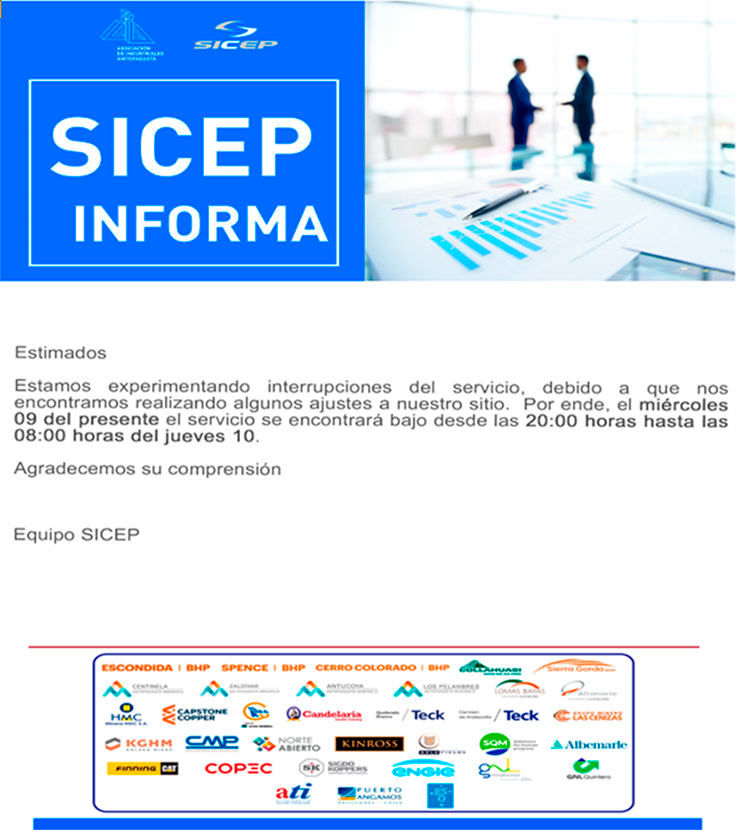 SICEP- Comunicados