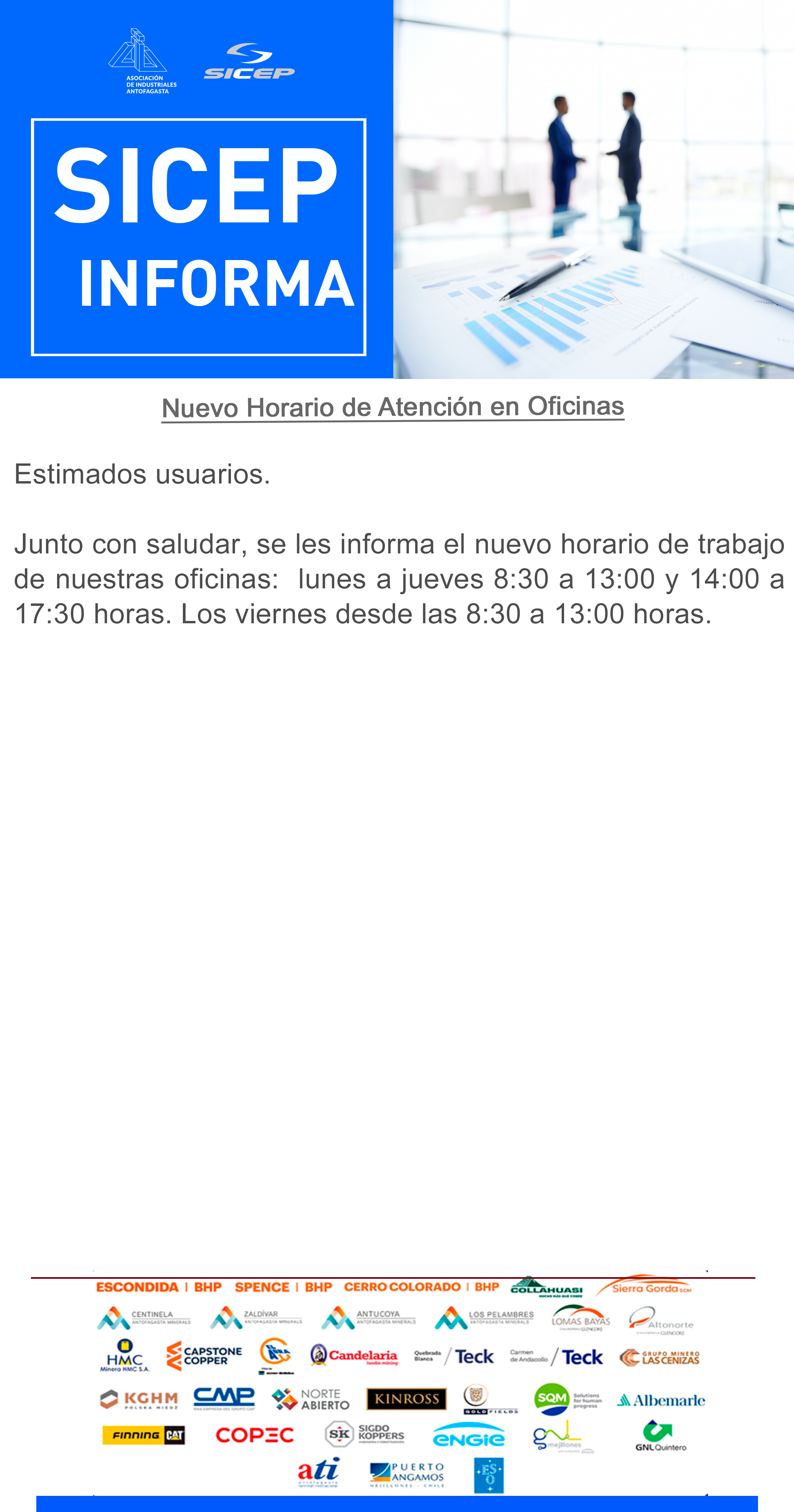 SICEP- Comunicados
